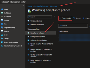 Modern Management – Part 5: Basic compliance settings – Intune ...