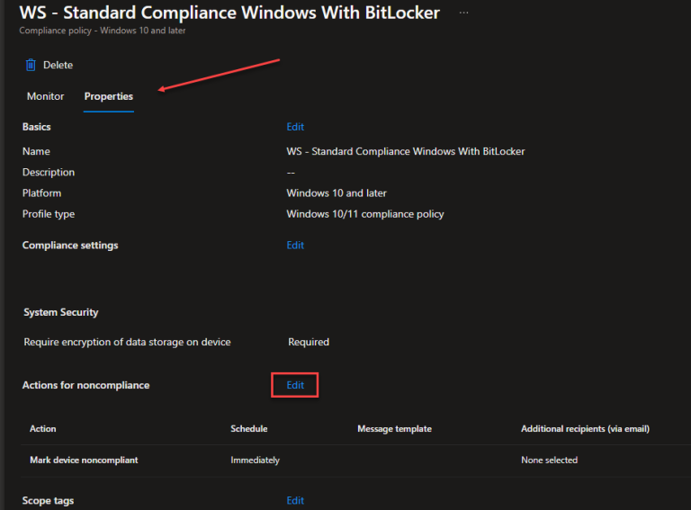 Modern Management – Part 5: Basic compliance settings – Intune ...