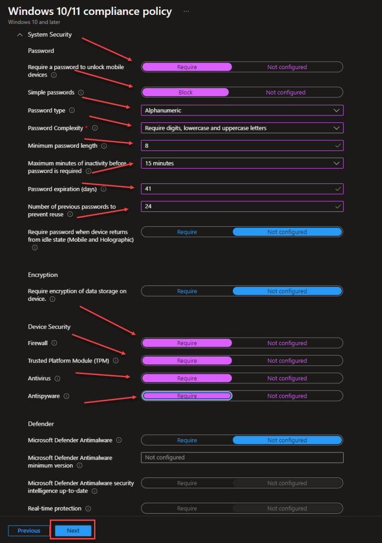 Modern Management – Part 5: Basic compliance settings – Intune ...